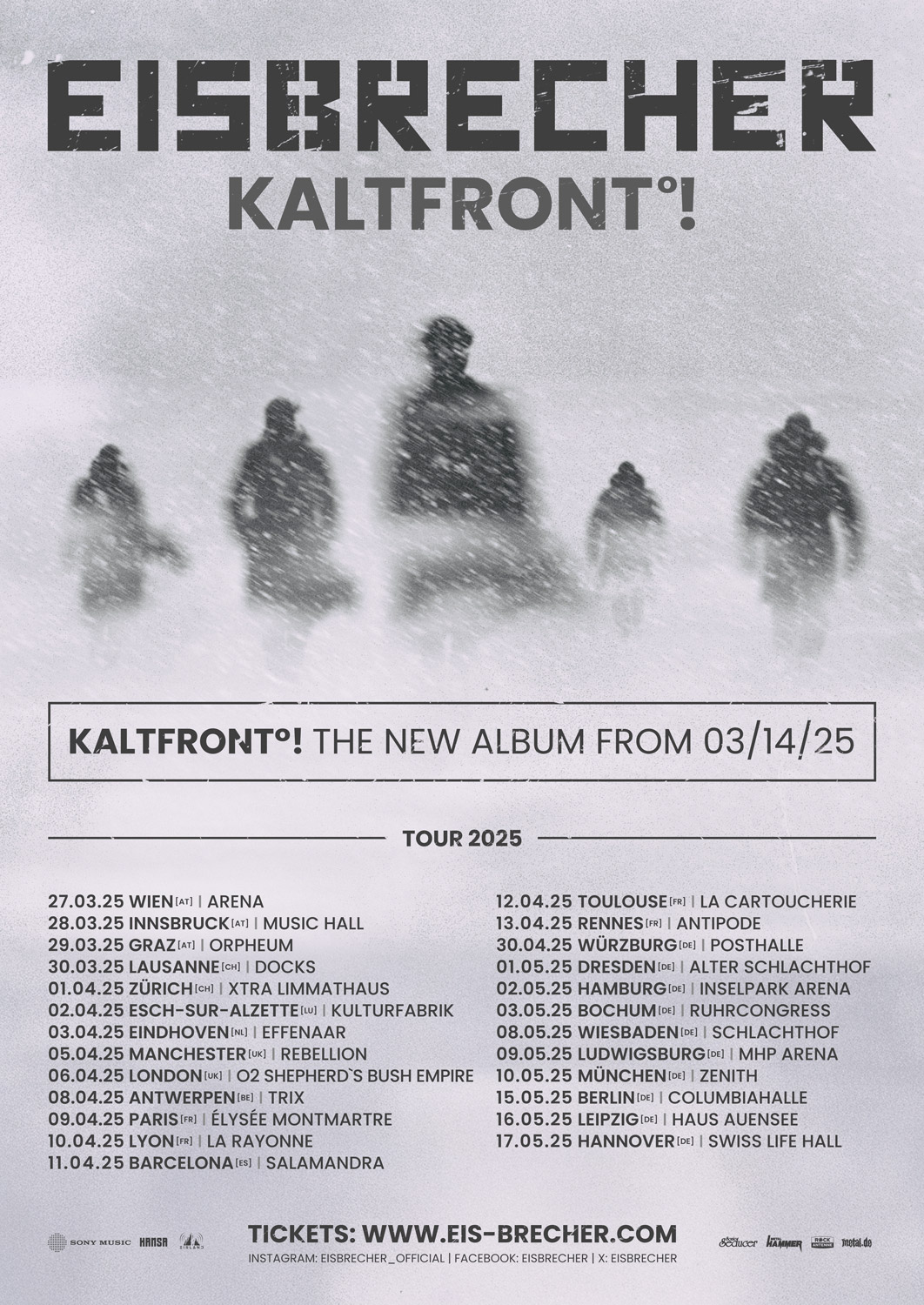 EISBRECHER KALTFRONT TOUR 2025 - Marc Micki Richter