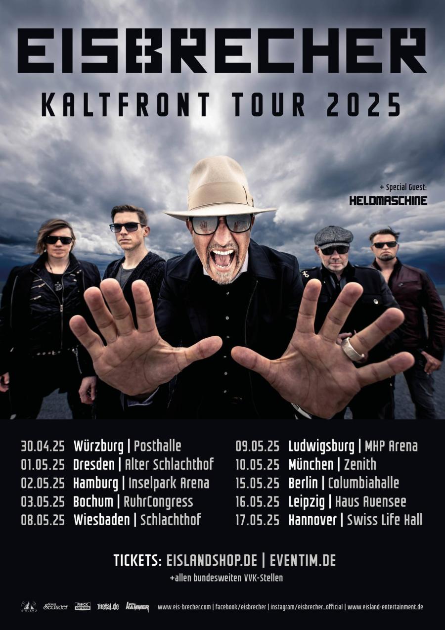 Eisbrecher - Kaltfront Tour 2025 - Marc Micki Richter